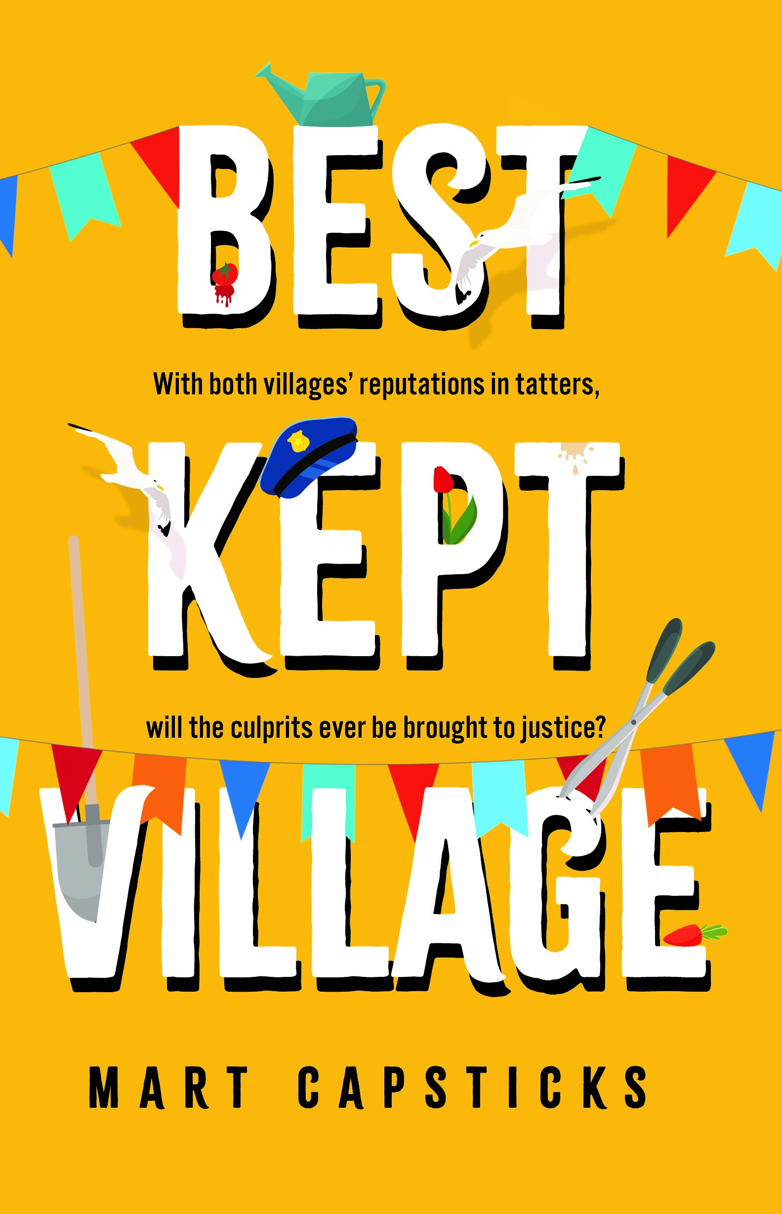 Alternative Cover Design – Mart Capsticks Author